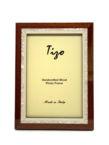 Dark Brown Burl Italian Wood Frame – Tizo Designs