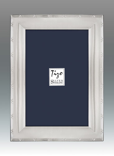 Reed Ribbon 925 Sterling Silver Frame – 4 x 6 – Tizo Designs