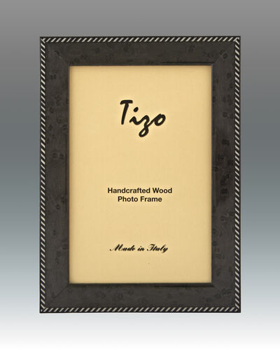 Narrow Braid-Border Wood Frame, Green – Tizo Designs