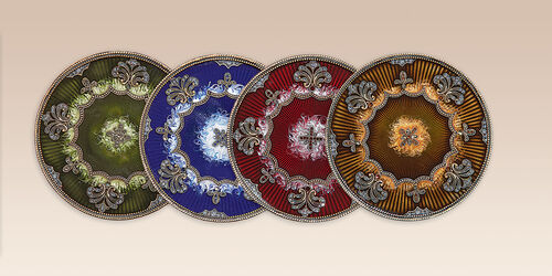 Jeweled Round Coaster – Tizo Designs