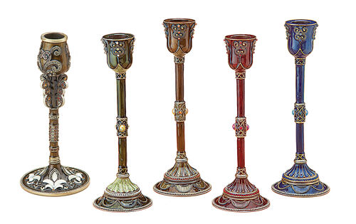 Jeweled Red Candlestick – Tizo Designs